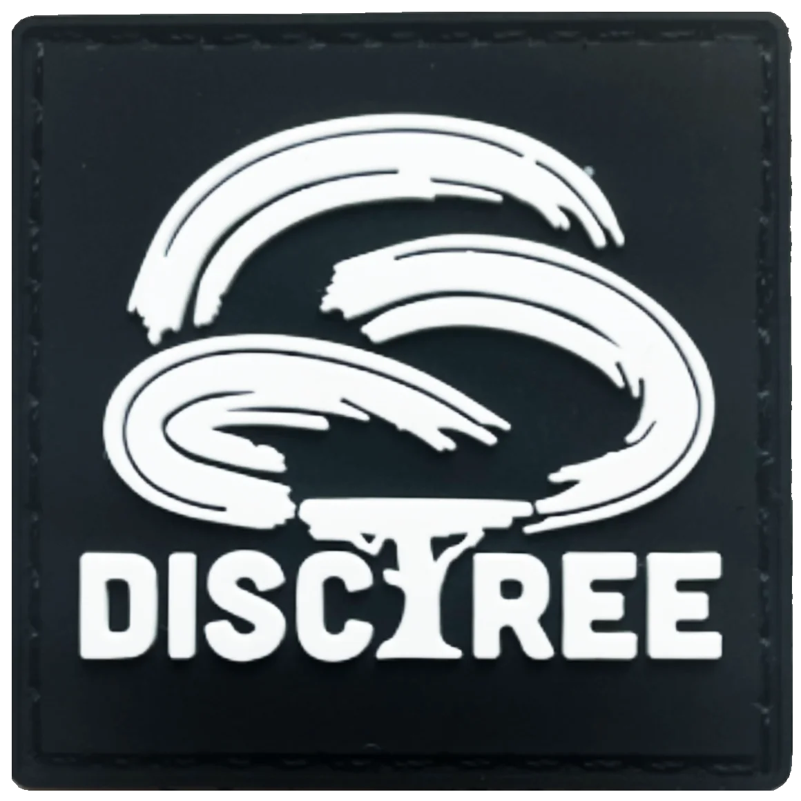 BounceBack Disc Tree Logo Patch Black