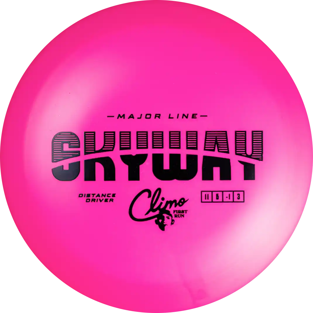 Climo Disc Golf Major Line Skyway First Run – Disc Tree